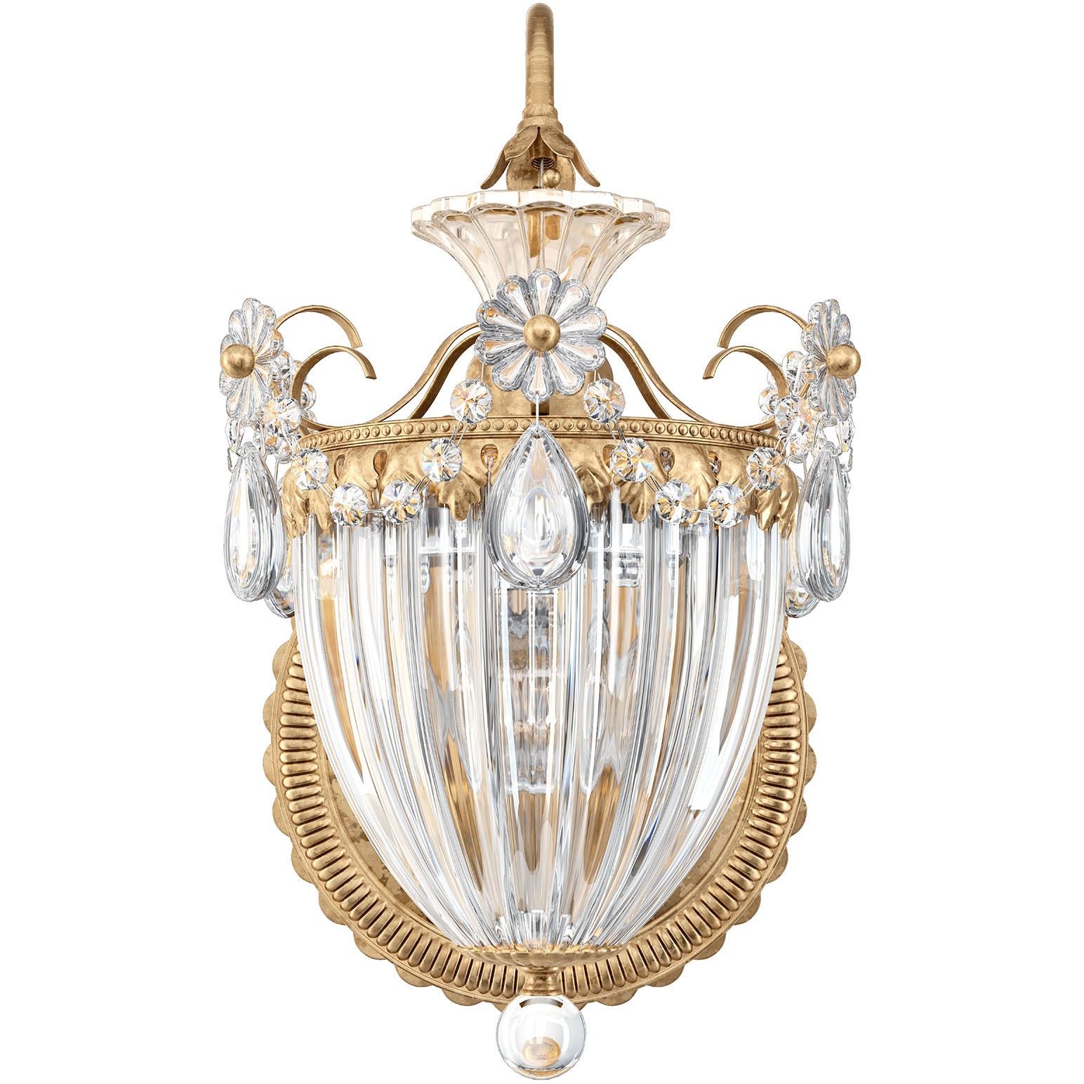 Schonbek 1240-26 Bagatelle 1 Light 10.5 inch French Gold Wall Sconce ...
